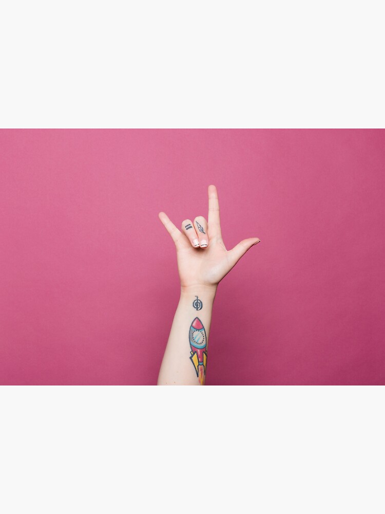 "Yo-yo hand sign" Sticker for Sale by p-m-fashion | Redbubble