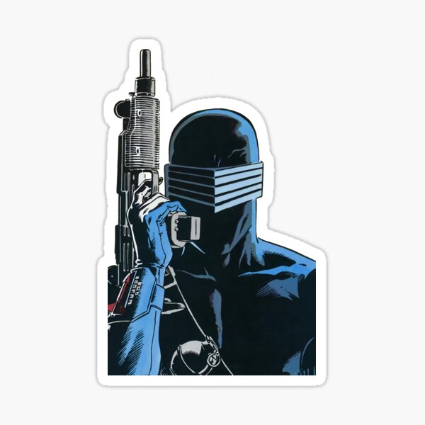 "Snake Eyes GI Joe" Sticker for Sale by Shariko | Redbubble