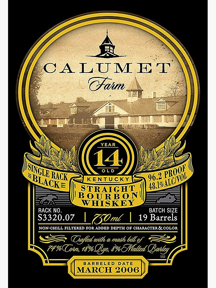 "Official Calumet Farm " Poster for Sale by charleseggett | Redbubble