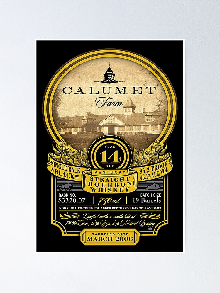 "Official Calumet Farm " Poster for Sale by charleseggett | Redbubble