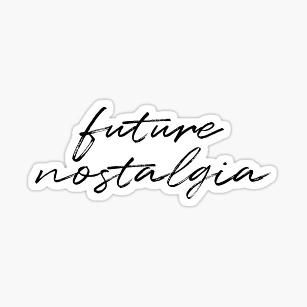 "Dua Lipa - Future Nostalgia" Sticker for Sale by jeminamarina | Redbubble