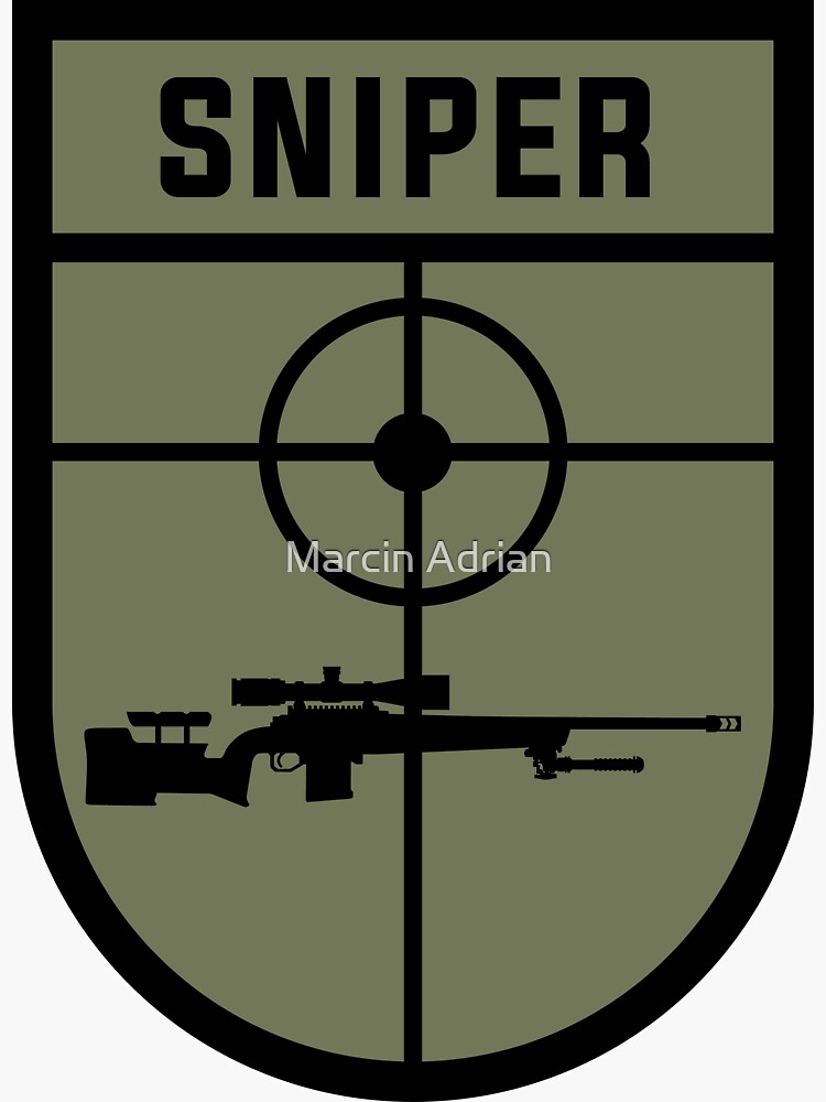 Pegatina «US Army Navy Seal Sniper y US Marines, Military of Germany y ...