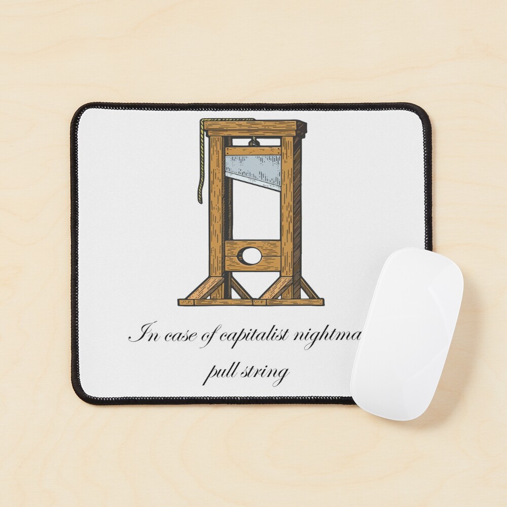 "The Emergency Guillotine" Sticker for Sale by RevolutionToday | Redbubble