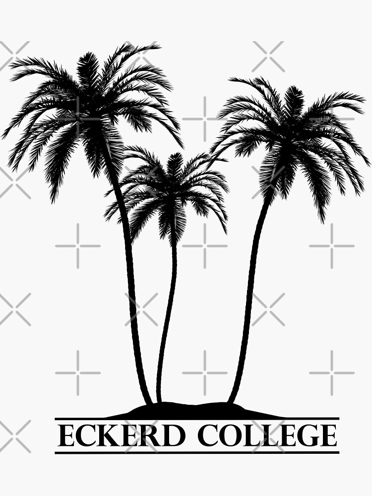 "Eckerd College Palms" Sticker for Sale by artcamp | Redbubble