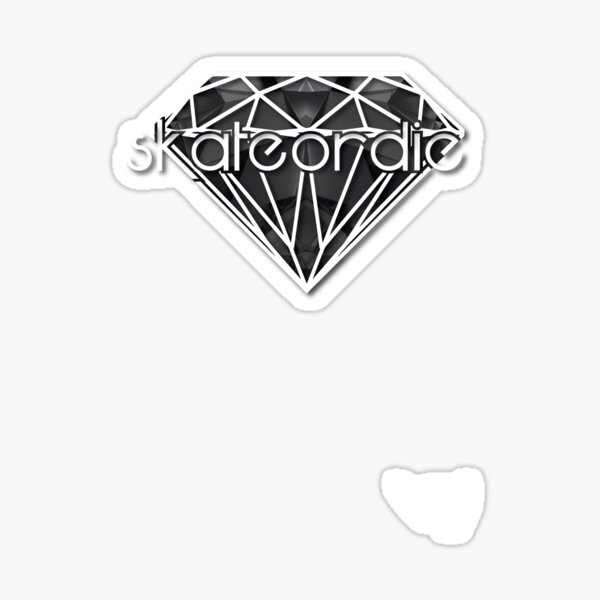 "skate or die ll" Sticker for Sale by mqdesigns13 | Redbubble