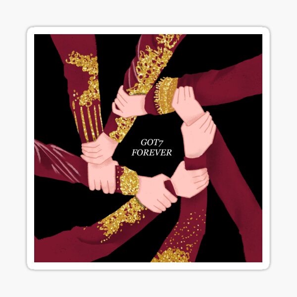 "Ahgase FOREVER" Sticker for Sale by niaow01 | Redbubble