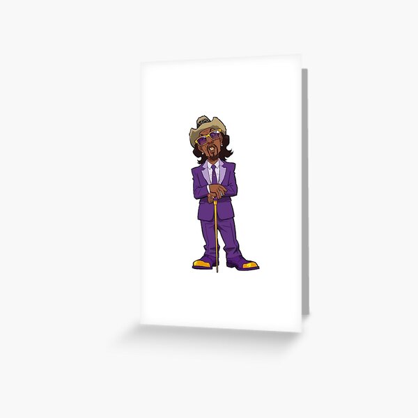 "A Pimp Named Slickback" Greeting Card for Sale by Vienty | Redbubble