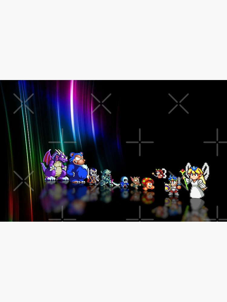 Lámina fotográfica «Wonder Boy en Monster World pixel art» de smurfted ...