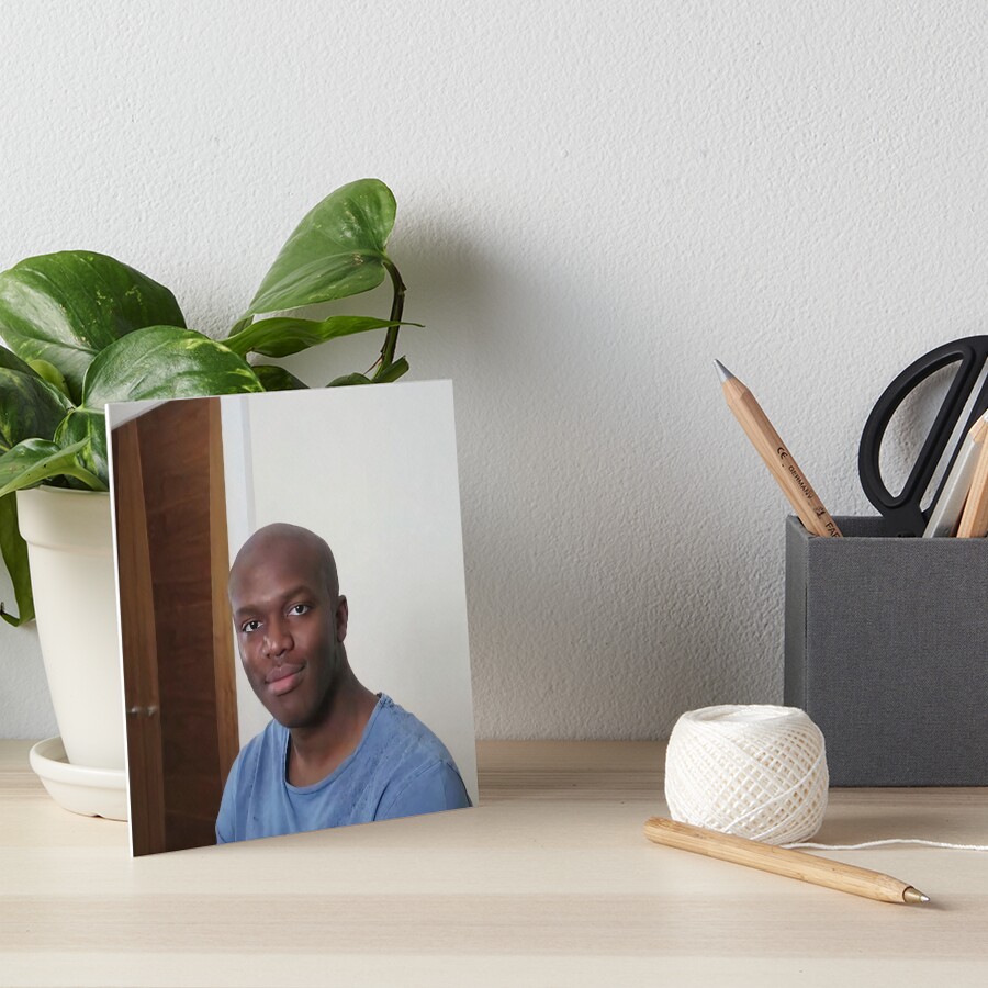"KSI Bald Meme" Art Board Print for Sale by bigjimmy72 | Redbubble