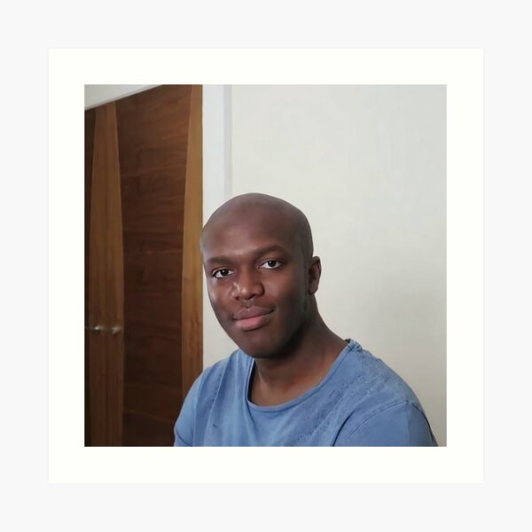 "KSI Bald Meme" Art Print for Sale by bigjimmy72 | Redbubble