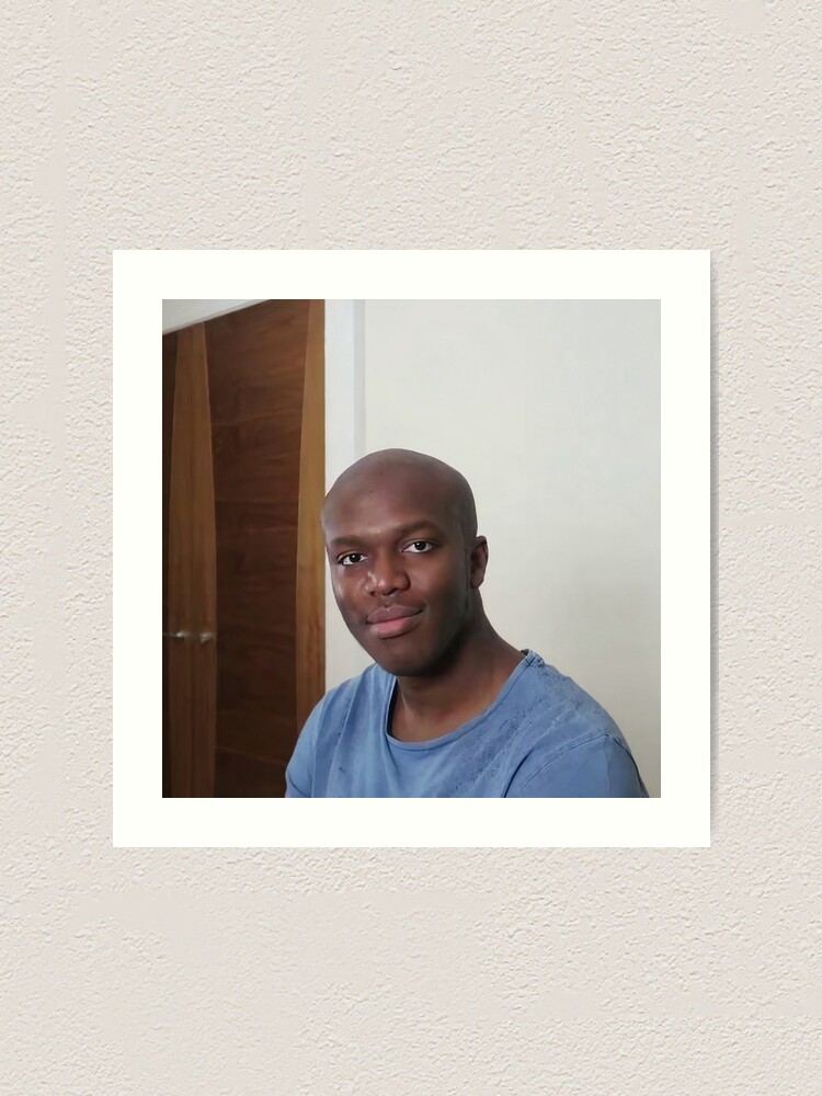 "KSI Bald Meme" Art Print for Sale by bigjimmy72 | Redbubble