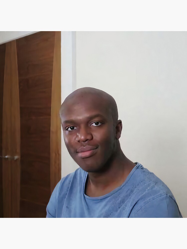 "KSI Bald Meme" Sticker for Sale by bigjimmy72 | Redbubble