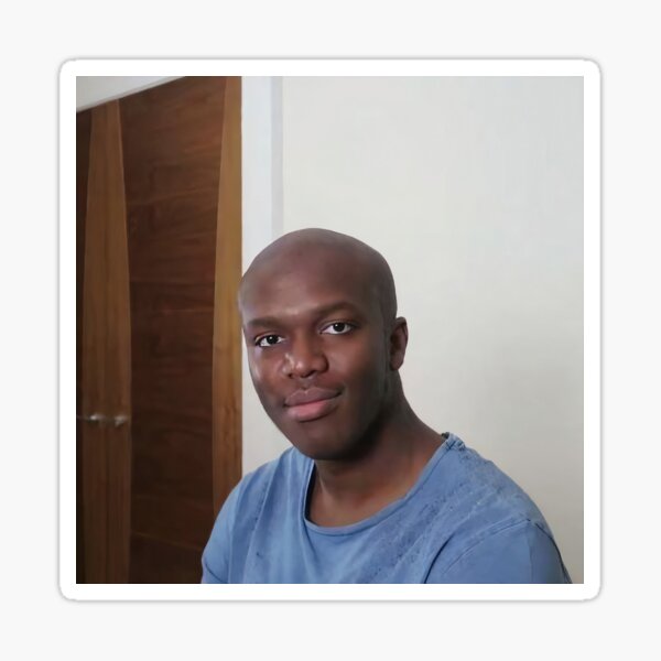 "KSI Bald Meme" Sticker for Sale by bigjimmy72 | Redbubble