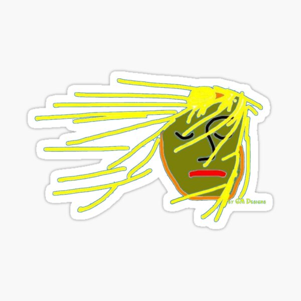 "Stormy Weather today by GM Designs Comic My Ego" Sticker for Sale by G ...