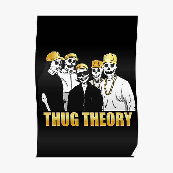 Póster «camiseta de la teoría del matón» de infohamza | Redbubble