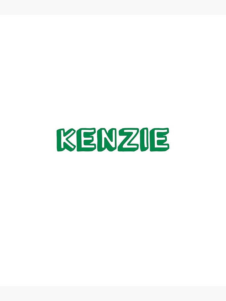 "KENZIE" Poster by kikojipo | Redbubble