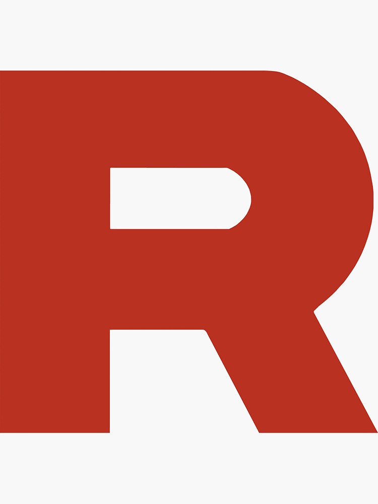 "Team Rocket (black)" Sticker for Sale by joeredbubble | Redbubble