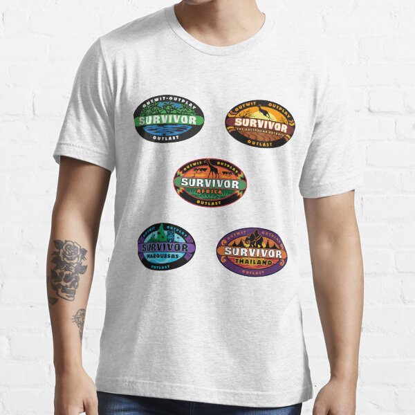 "survivor seasons 1-5" T-shirt for Sale by DeanPickupArt | Redbubble ...