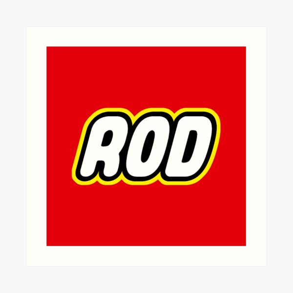 "Rod Is Not To Old For Cool Bricks HBD Rod" Art Print for Sale by ...