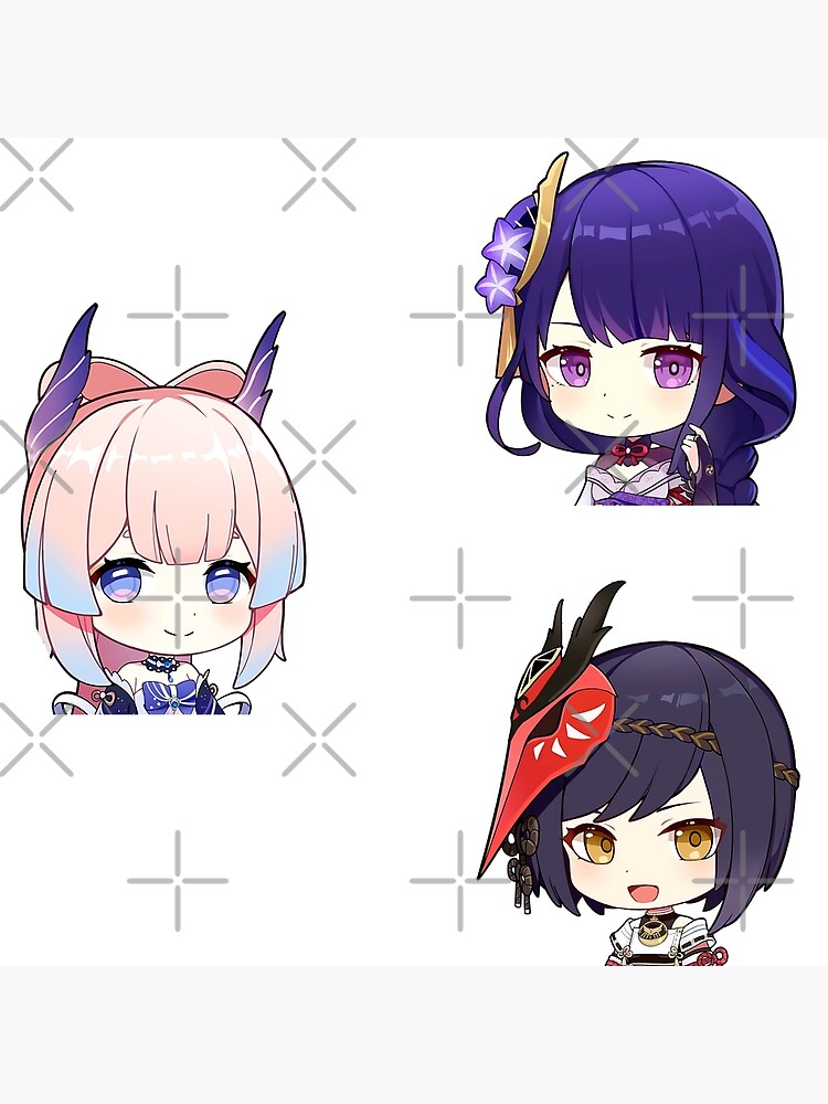 "Raiden Shogun BAAL - Kokomi - Kujou Sara - Genshin Impact New ...