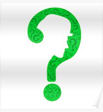 Riddler: Posters | Redbubble