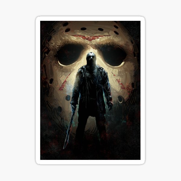 "Jason Voorhees| Perfect Gift| Jason Voorhees gift" Sticker for Sale by ...