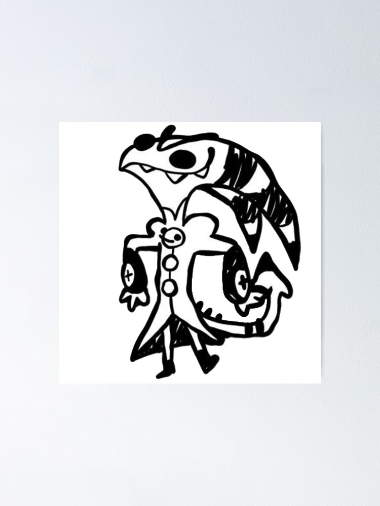 "Blitzo Scribbles" Poster for Sale by Anime-Express | Redbubble