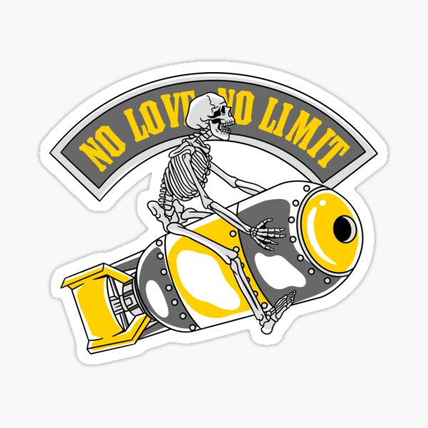"Streetwear design "No Love No Limit"" Sticker for Sale by ...