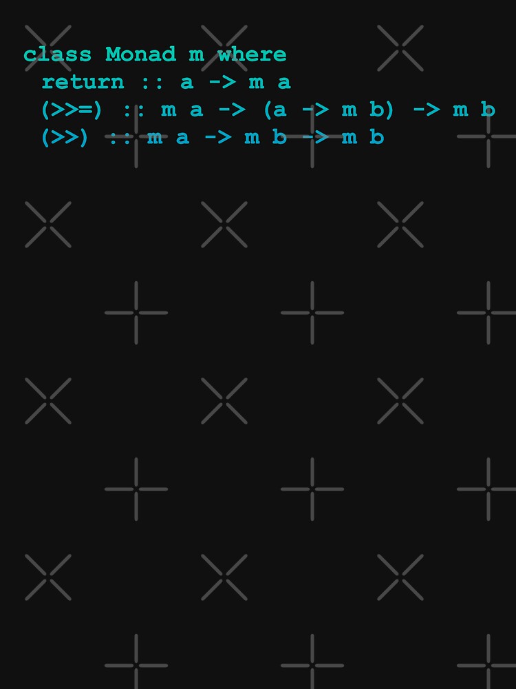 "Monad Definition" T-shirt for Sale by arctide | Redbubble | monads t ...