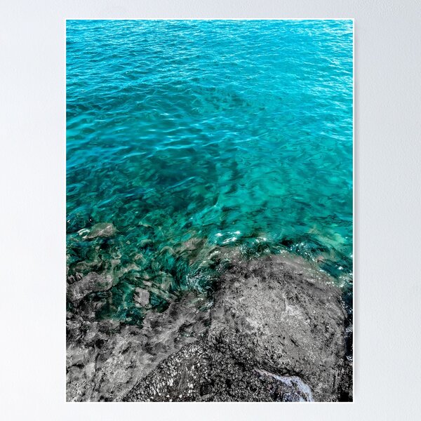 "Ocean Blue" Poster for Sale by MightyApe | Redbubble