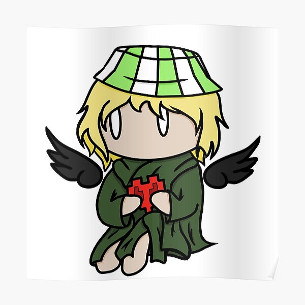 "Chibi Phliza Minecraft (dadza)" Poster for Sale by ValArtStudio ...