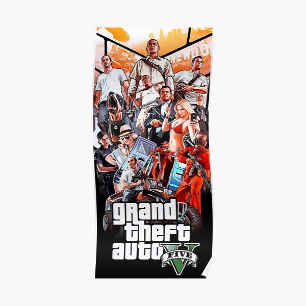 Gta 5 Posters | Redbubble