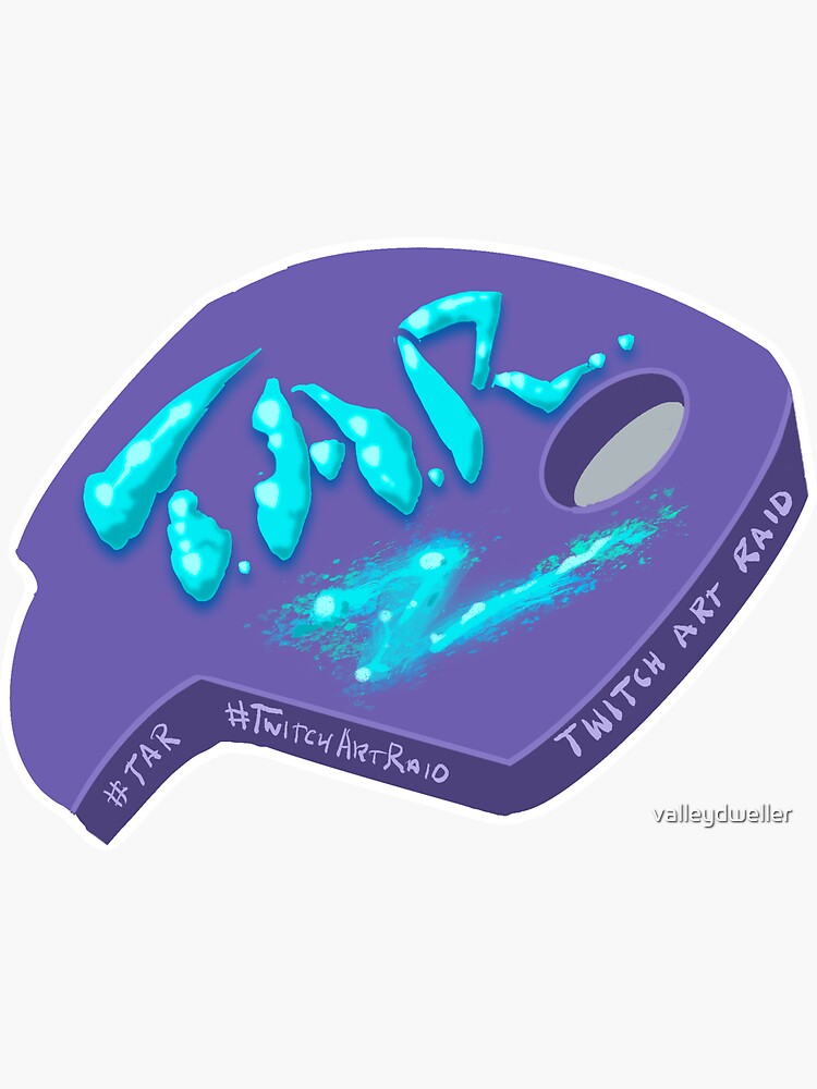 "Twitch Art Raid palette" Sticker for Sale by valleydweller | Redbubble