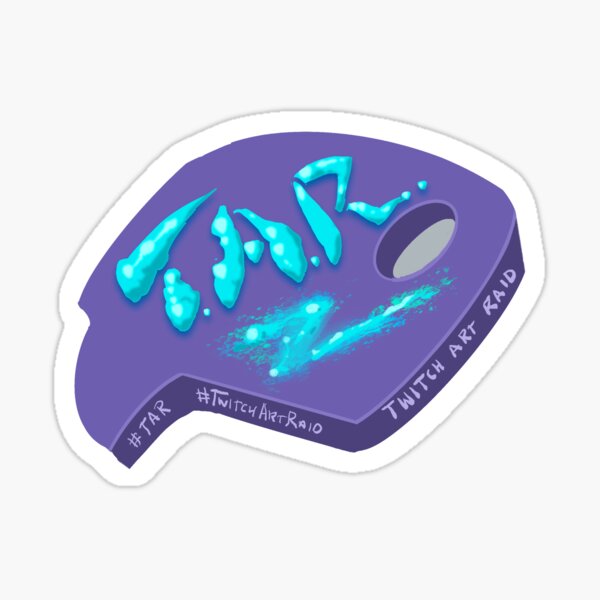 "Twitch Art Raid palette" Sticker for Sale by valleydweller | Redbubble