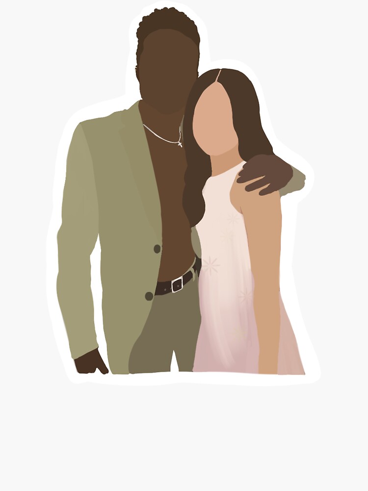 "cami voorhees and jaxon willard" Sticker for Sale by paintingrzys ...