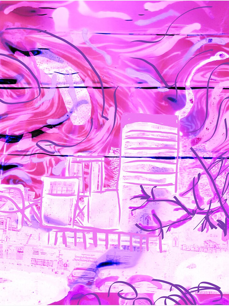 "Abstract Brum" Sticker for Sale by BoodleBrumtique | Redbubble