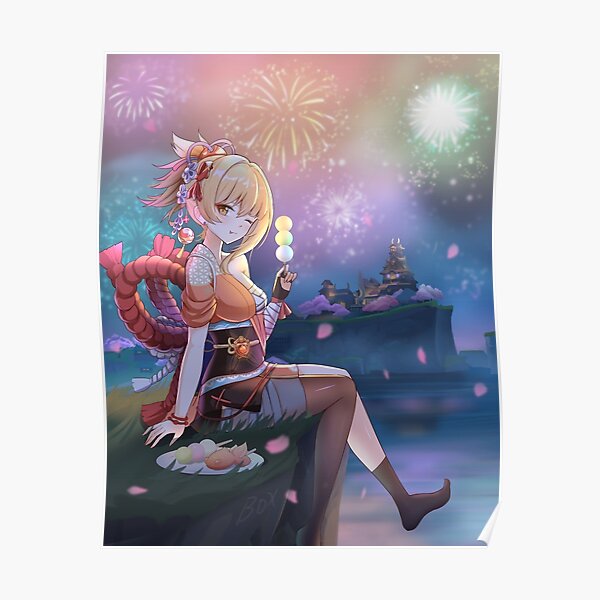 "Yoimiya" Poster for Sale by Wonsungi96 | Redbubble