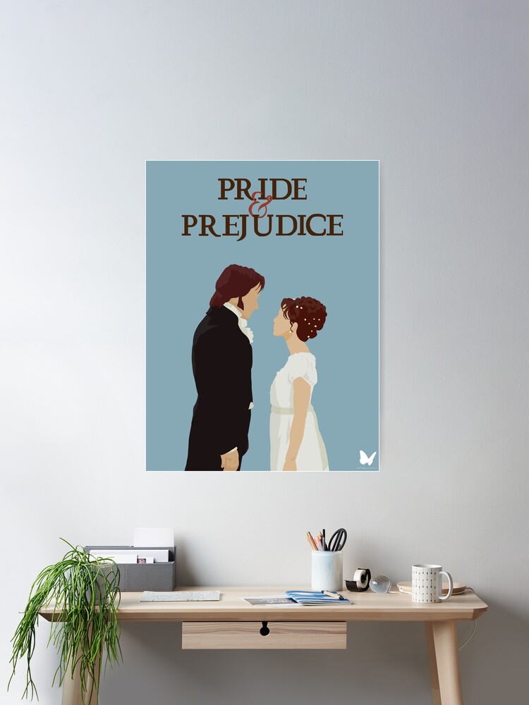 "Pride and Prejudice Minimalist Poster" Poster for Sale by Holly Dodd ...