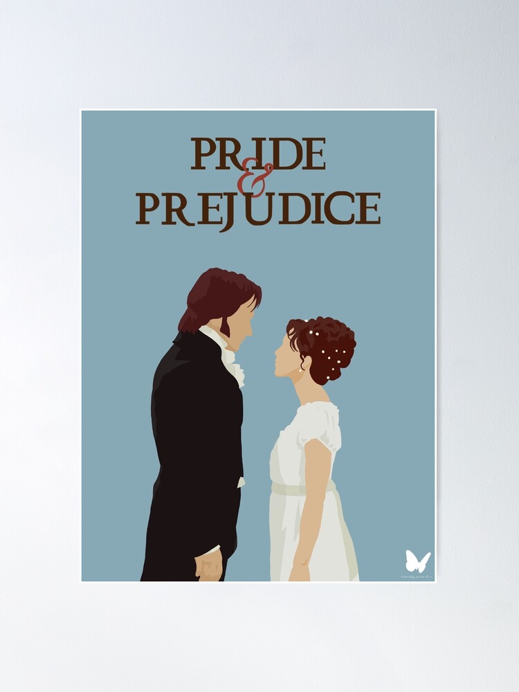"Pride and Prejudice Minimalist Poster" Poster for Sale by Holly Dodd ...