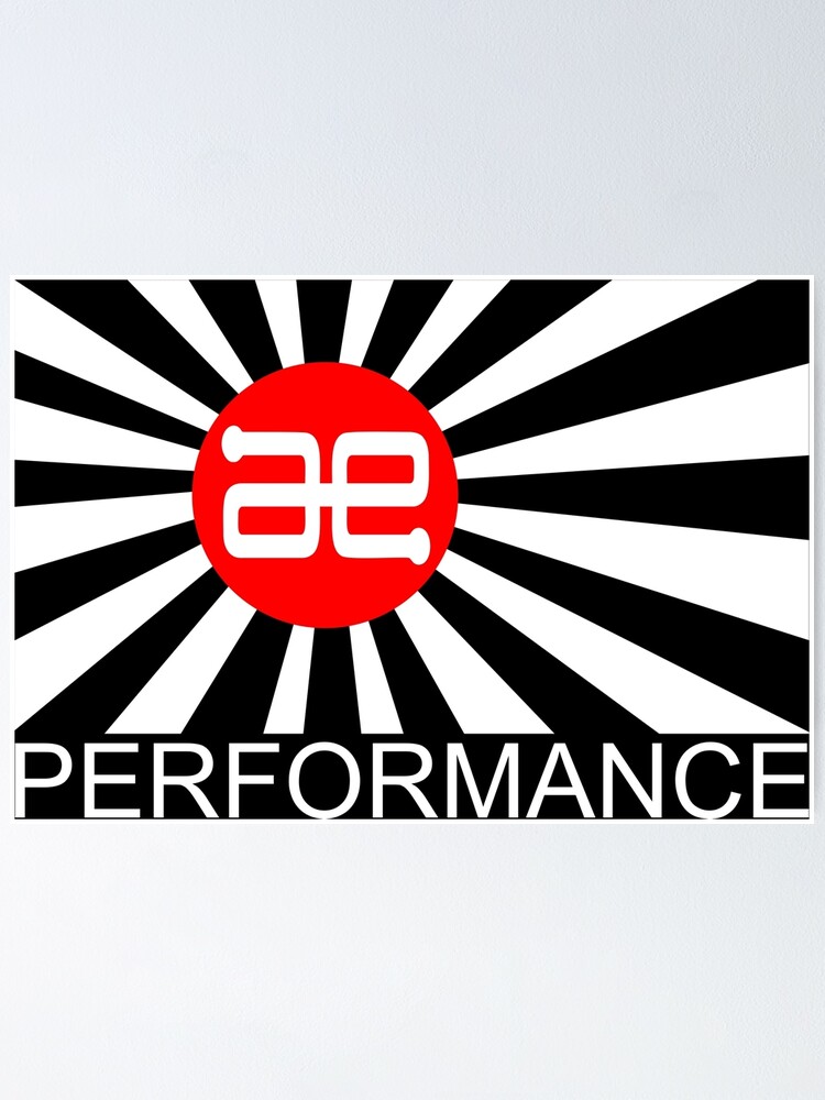 "AE Always Evolving Performance" Poster for Sale by cahnom | Redbubble