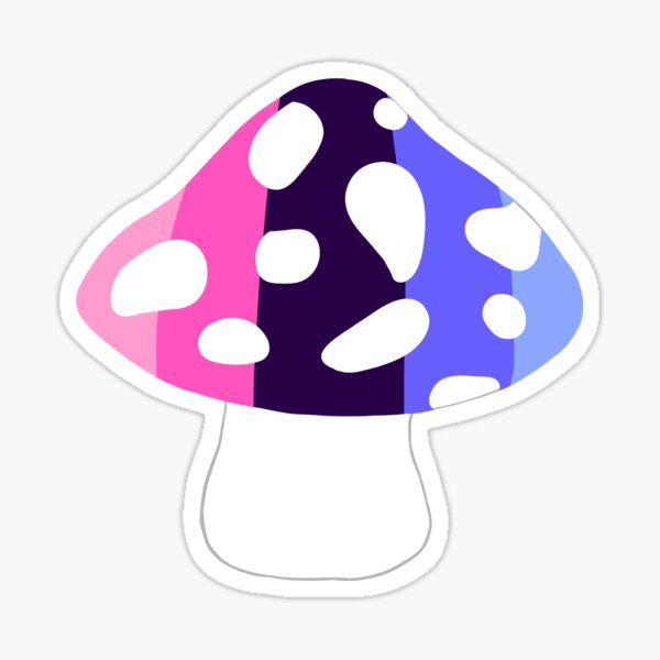 "Omni Mushroom" Sticker by nighttimenap | Redbubble