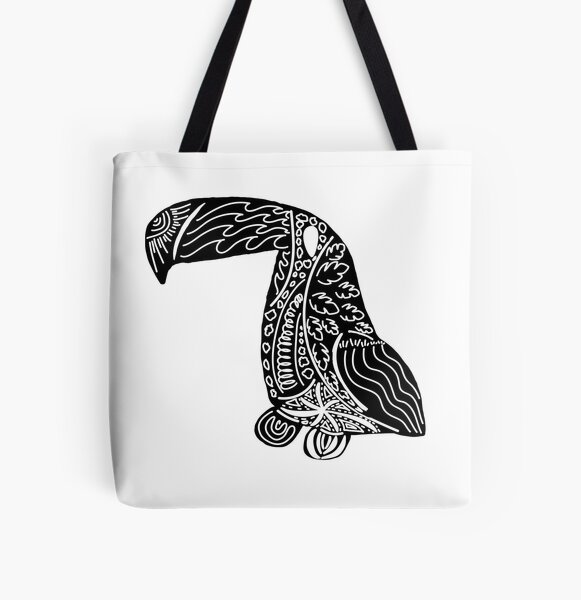 "Polynesian Toucan" Tote Bag for Sale by Finnzilla | Redbubble