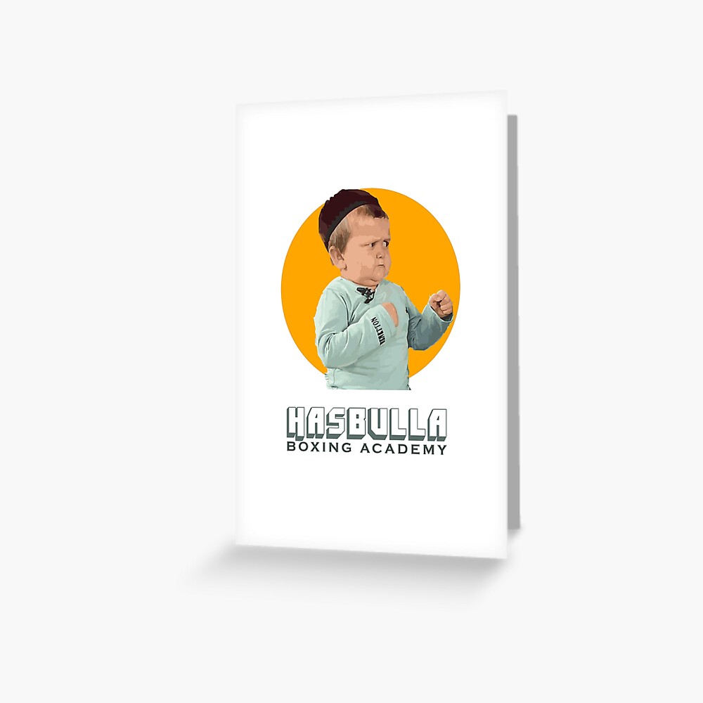 "Hasbulla Magomedov Boxing Academy" Greeting Card by asherdesign ...