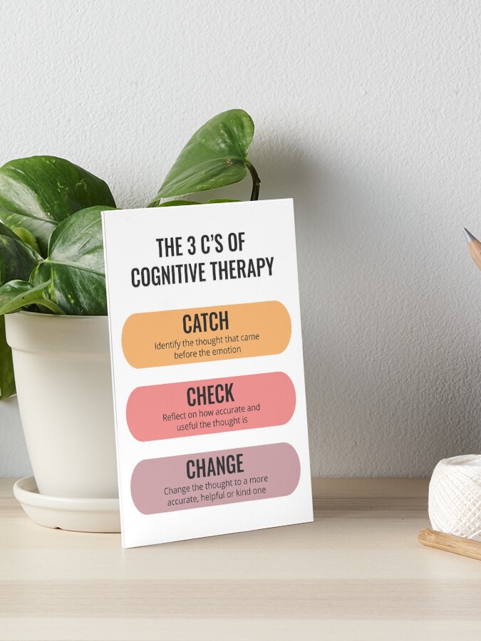 "3 C's of Cognitive Therapy, CBT, Cognitive Behavioural Therapy ...