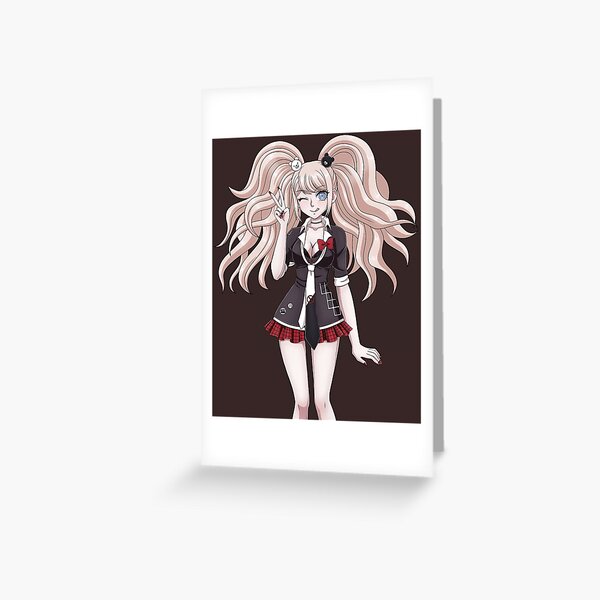 "Danganronpa Junko Enoshima - " Greeting Card by imamghazali | Redbubble