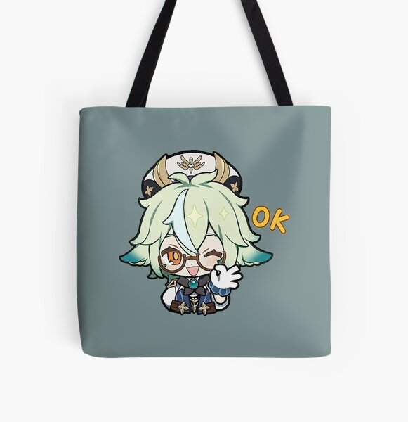 "Genshin Impact - Chibi Sucrose Kawaii WeChat Sticker" Tote Bag by ...