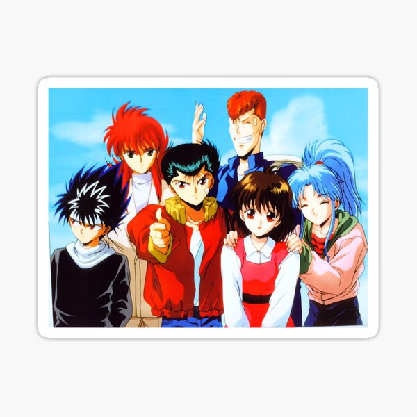 "Cute Awesome 4k Yu Yu Hakusho" Sticker for Sale by KasieriYusukes ...