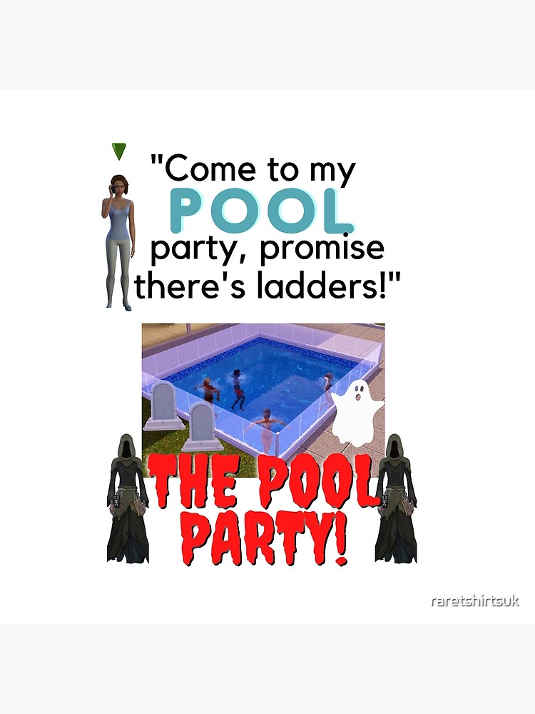 "The Sims - Pool Party No Ladders - Gamer Maxis Family PC Game Sim ...