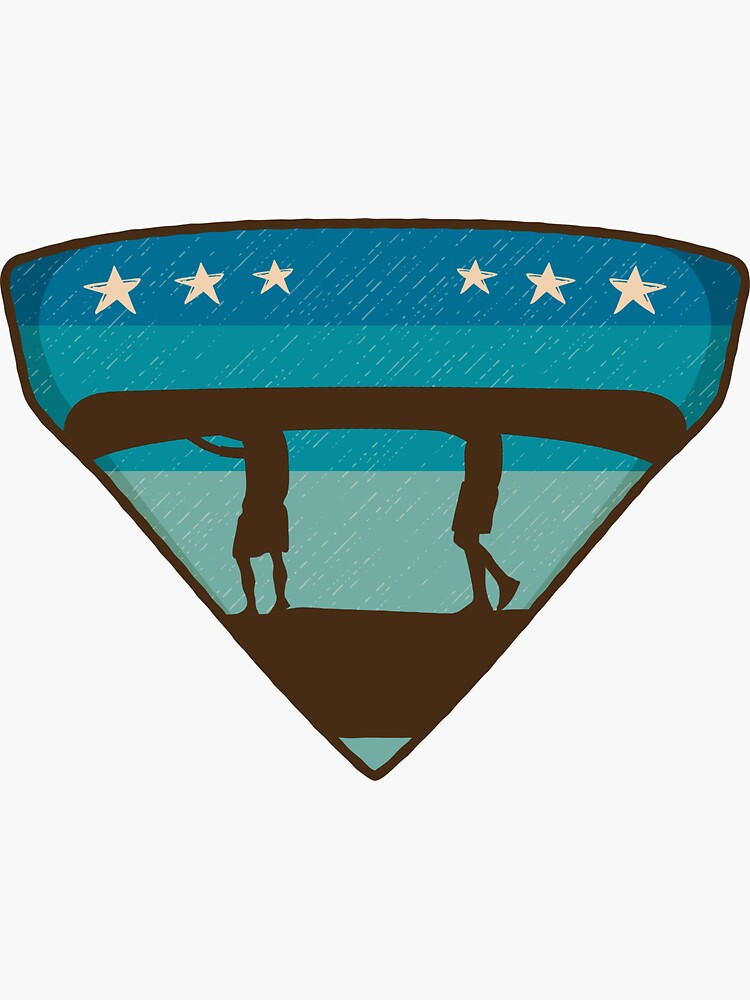 "Canoe Portage" Sticker for Sale by Outdoor-Adv | Redbubble