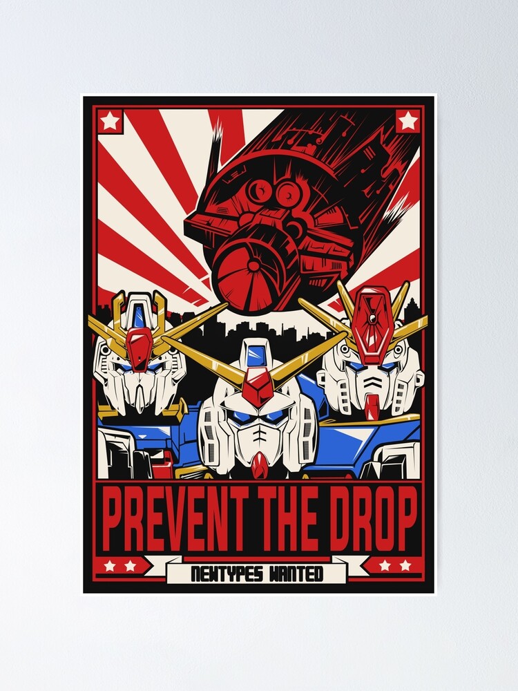 "Prevent the Drop" Poster for Sale by Prismic-Designs | Redbubble